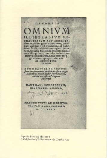 A Brief History of Papermaking